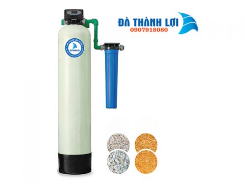 Bộ lọc nước đầu nguồn sinh hoạt lọc phèn đá vôi, khử màu và mùi giá rẻ